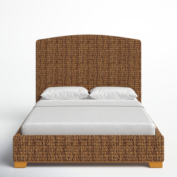 Arleen Rattan Bed Reviews Birch Lane